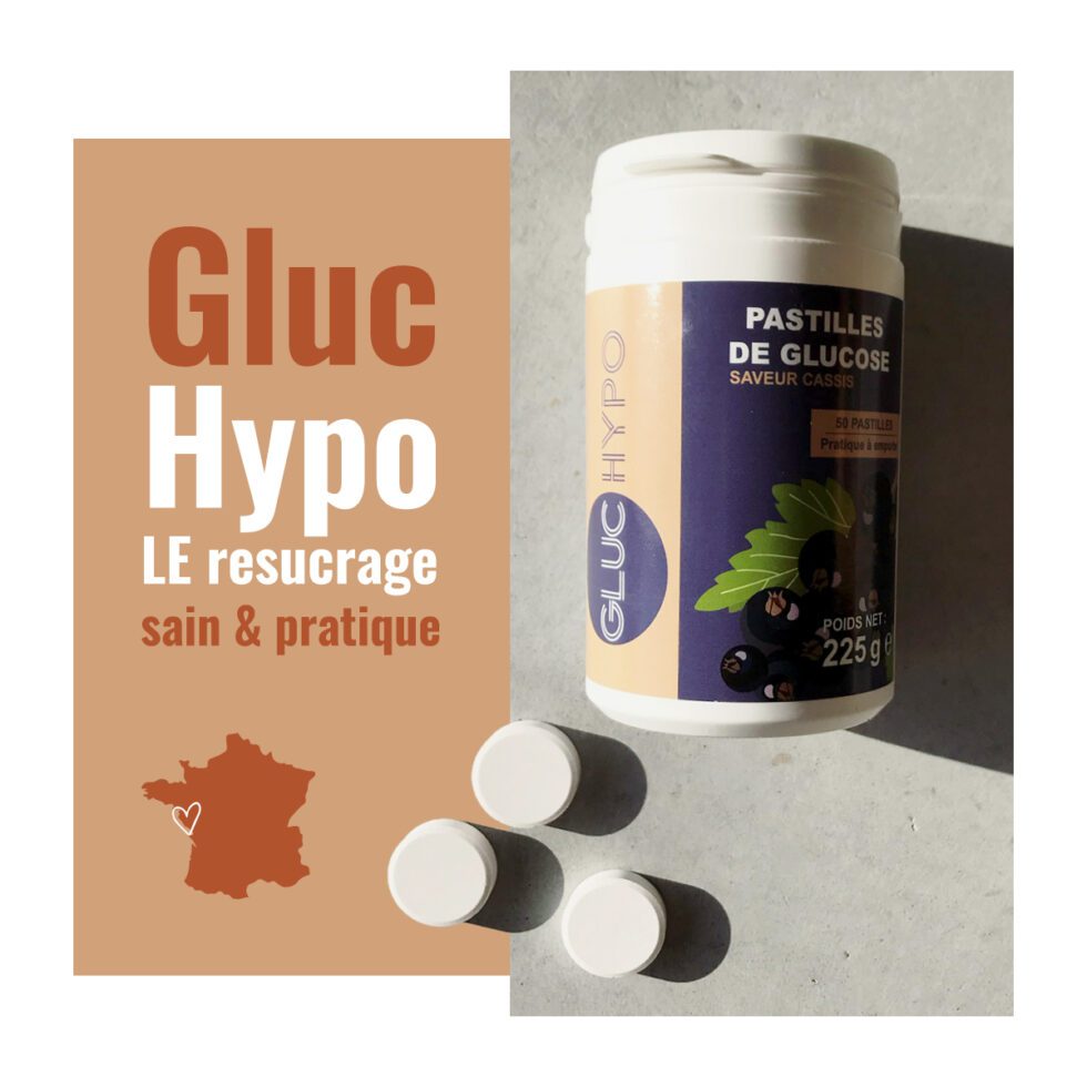 Gluc Hypo, le meilleur resucrage pour les hypoglycémies - La Belle & le Diabète
